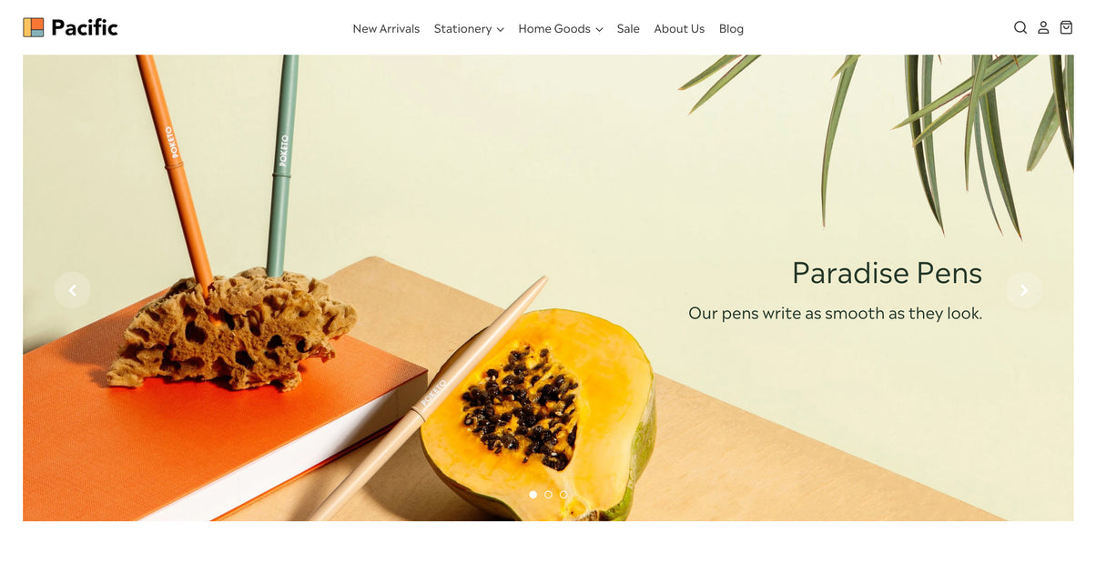 Pacific Bright Shopify Theme